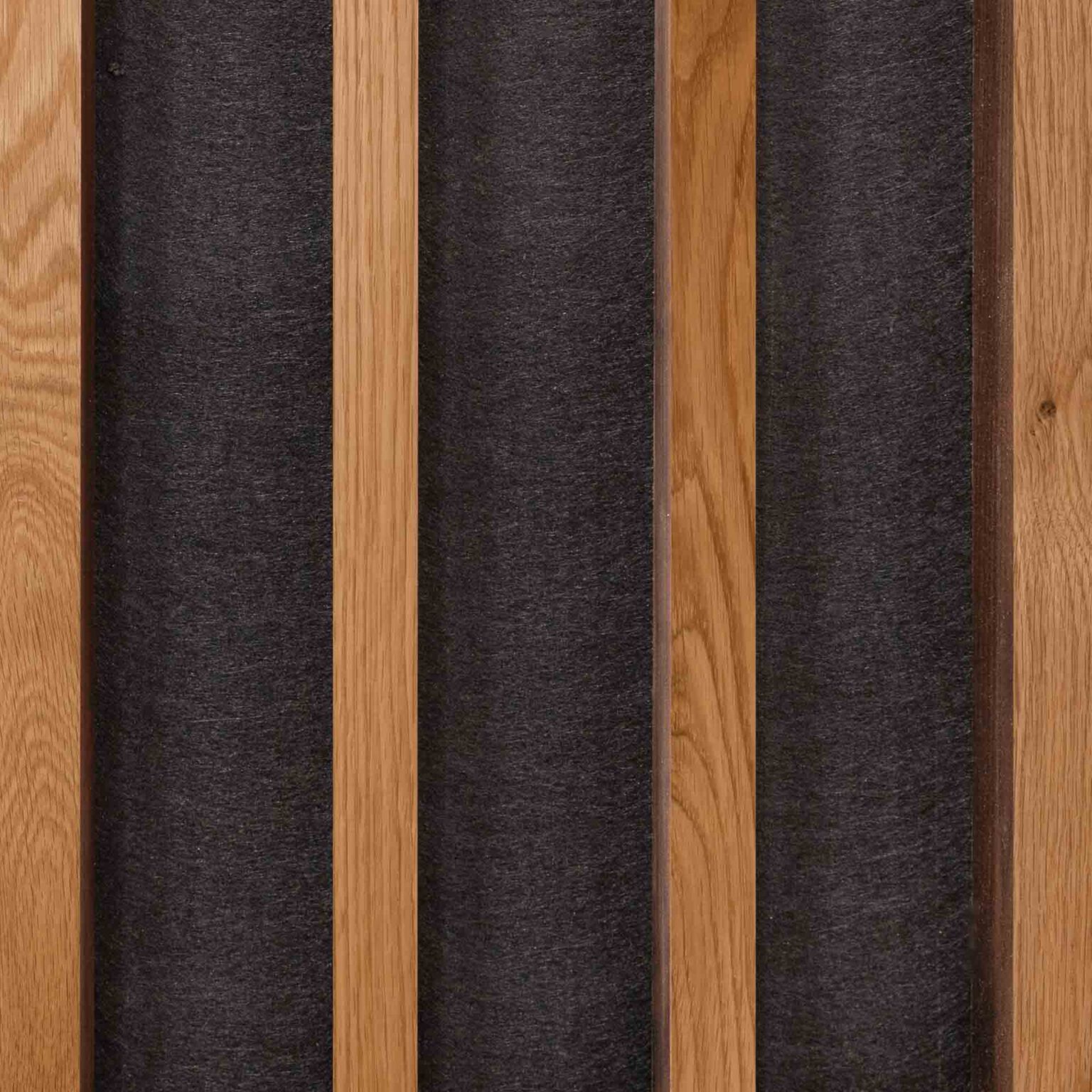 White Oak Baffle Acoustic Ceiling & Wall Panel - TerraMai