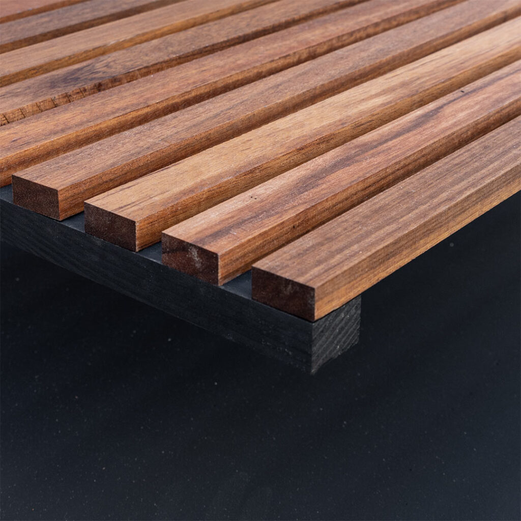 White Oak Grille Slat Acoustic Panels - TerraMai